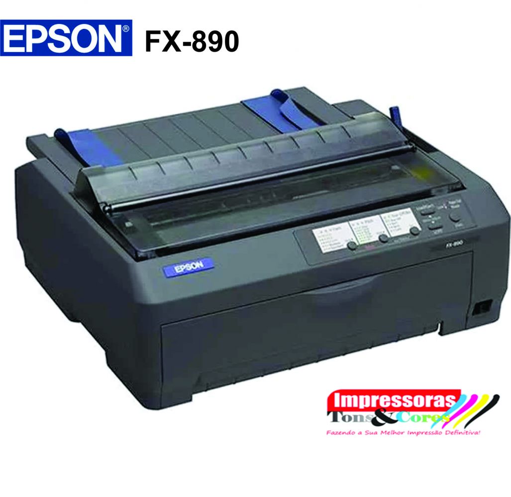 Impressoras tons e cores - Impressora Matricial FX-890 Epson 20955 110V